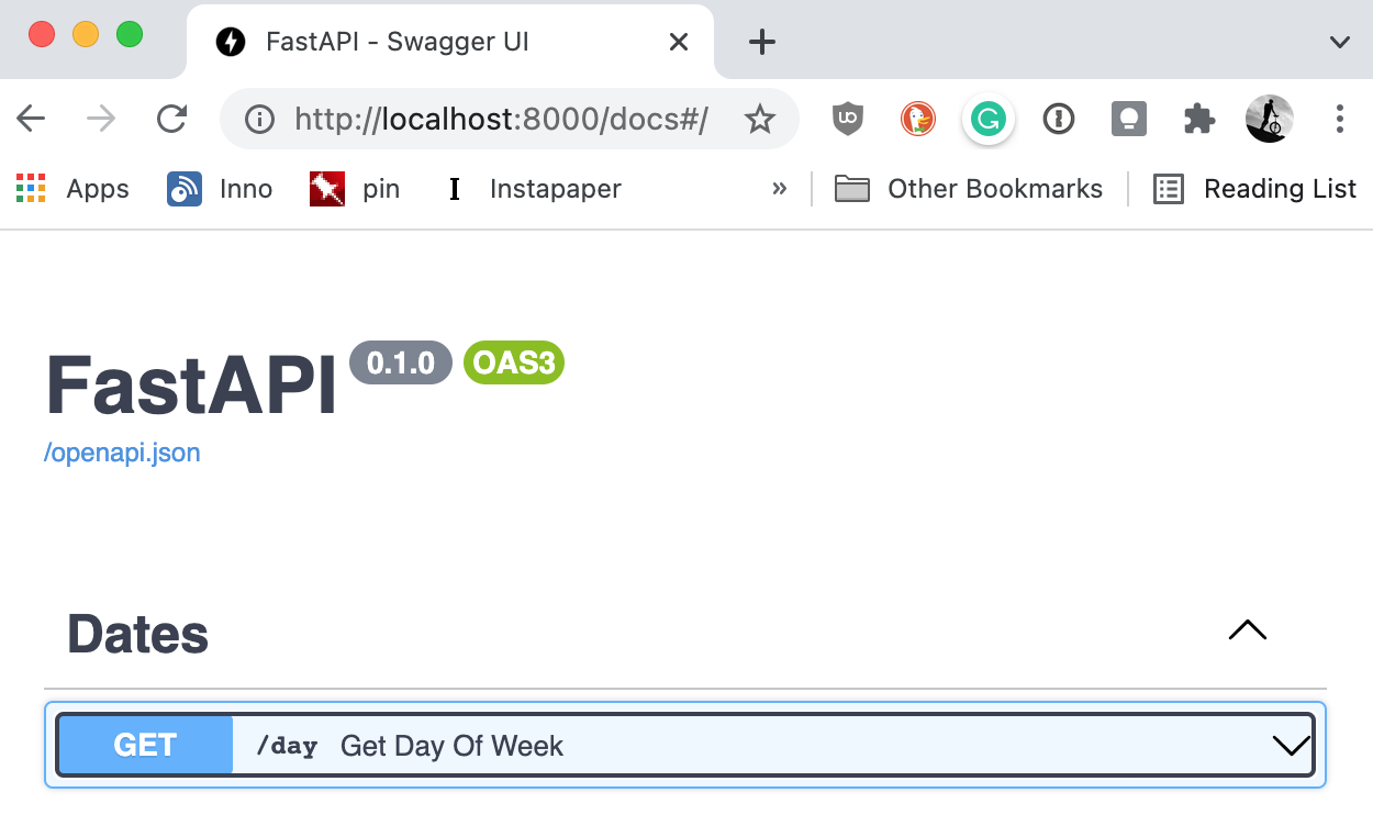 FastAPI, React and Docker - erraticbits
